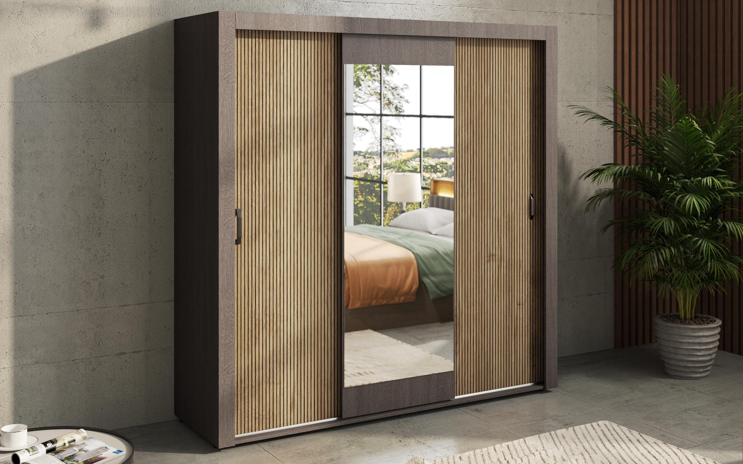 Ντουλάπα με συρόμενες πόρτες Balman | Vellea Home